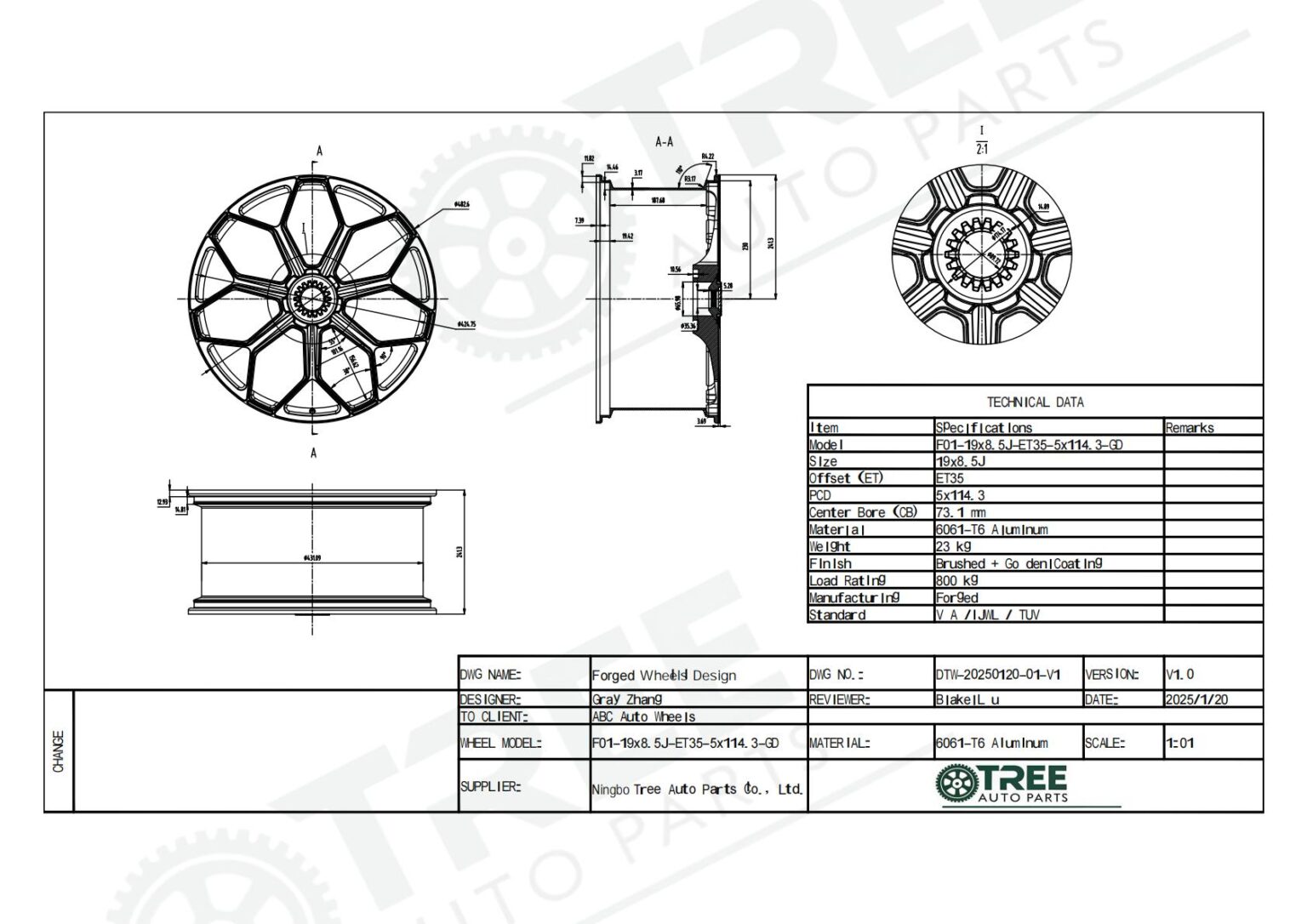 KP | Monoblock Forged Wheels - Tree Wheels - Coustom Forged Automotive ...