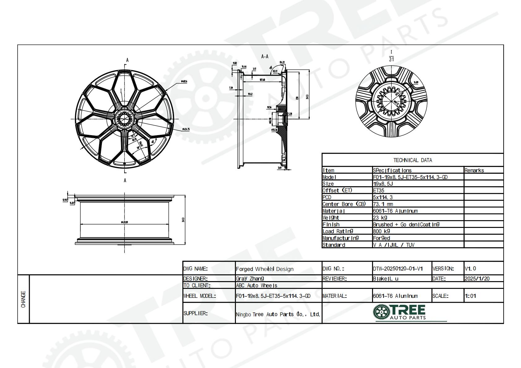 Tree Wheels - Coustom Forged Automotive Wheels & Customization Services